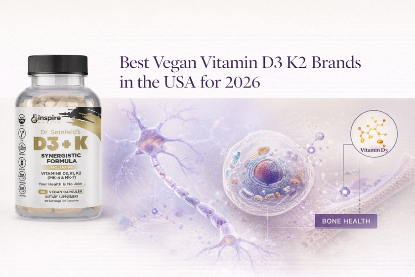 Best Vegan Vitamin D3 K2 Brands in the USA for 2026 – DrSeinfeld.com ...